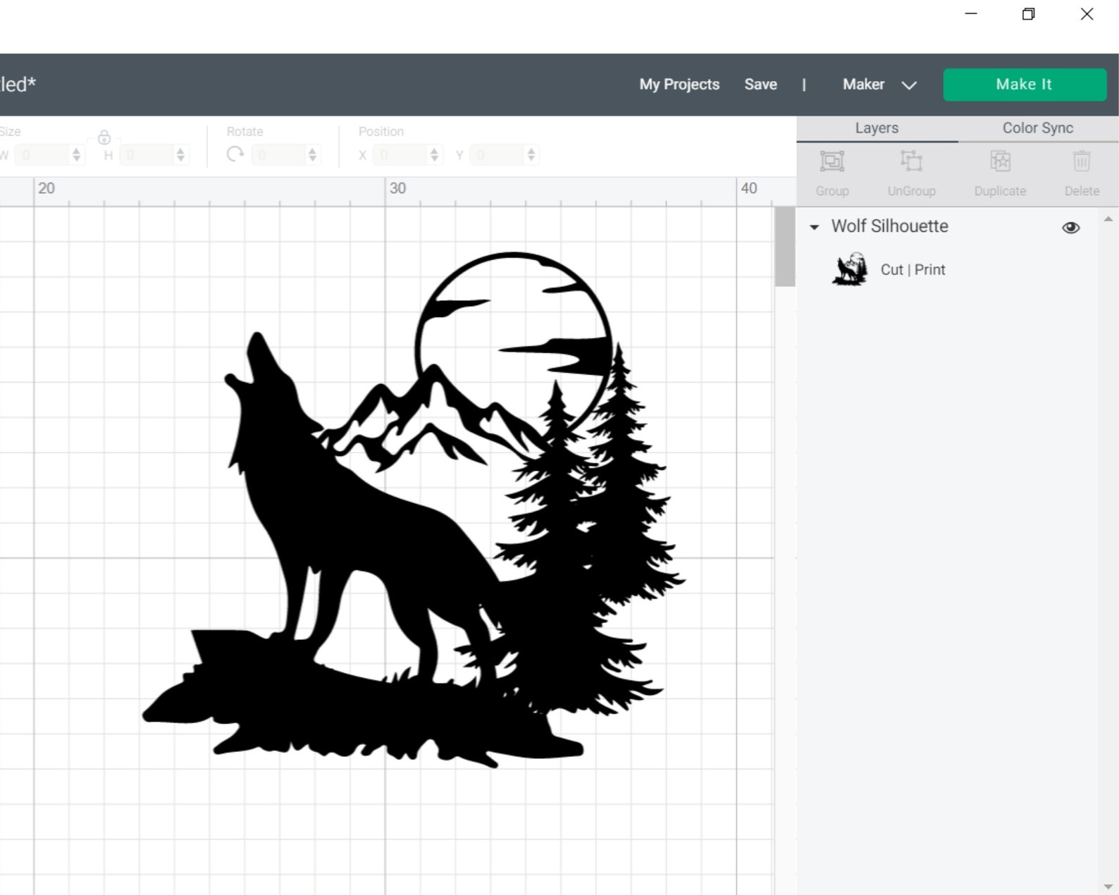 Wolf Svg Mountain Svg Nature Svg Camping Svg Animal Svg - Etsy