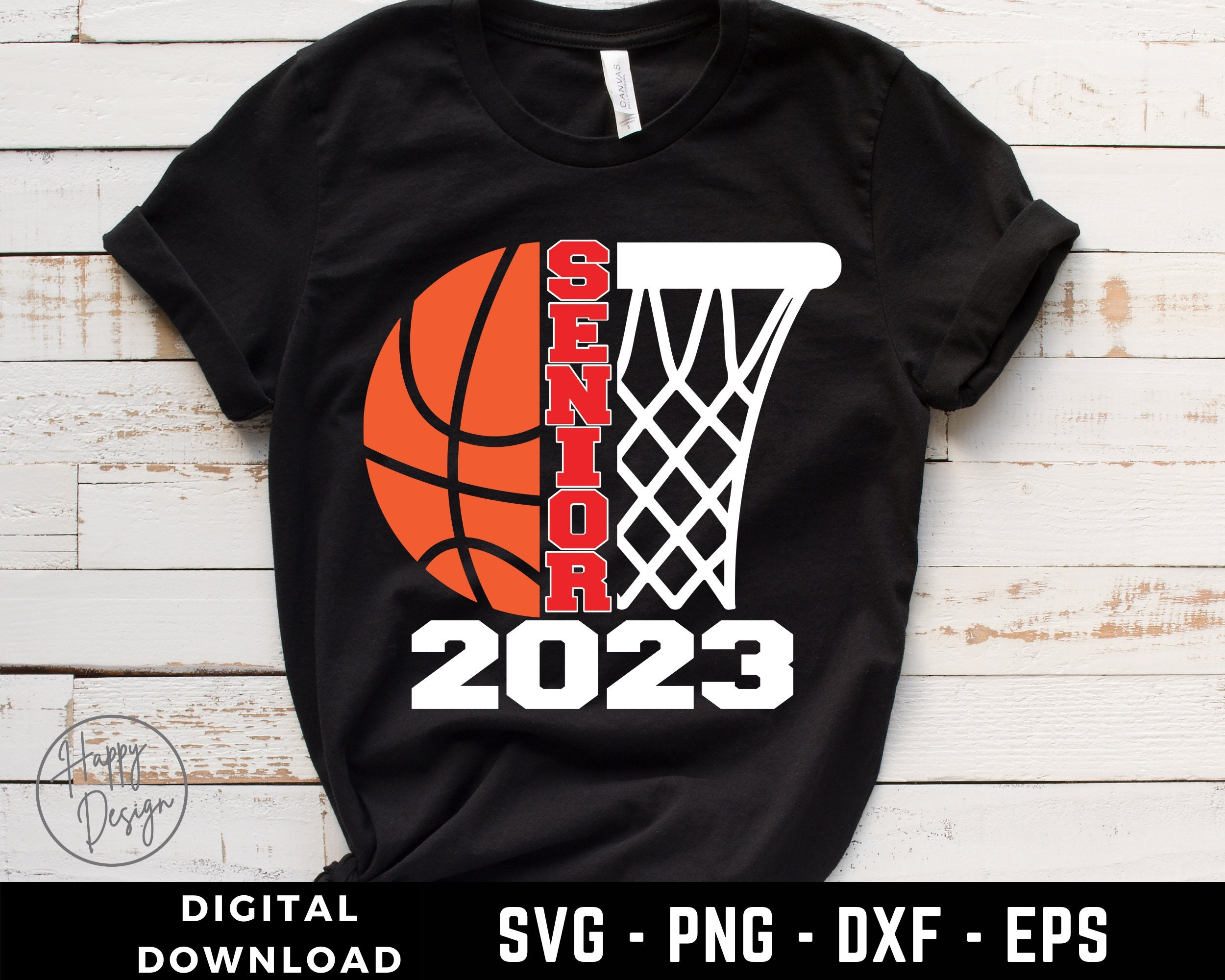 Senior 2023 Basketball SVG Design Basketball Iron on - Etsy UK