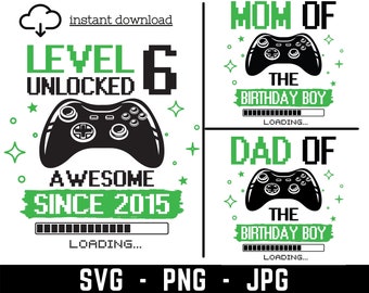 Level 6 Unlocked Svg - Etsy