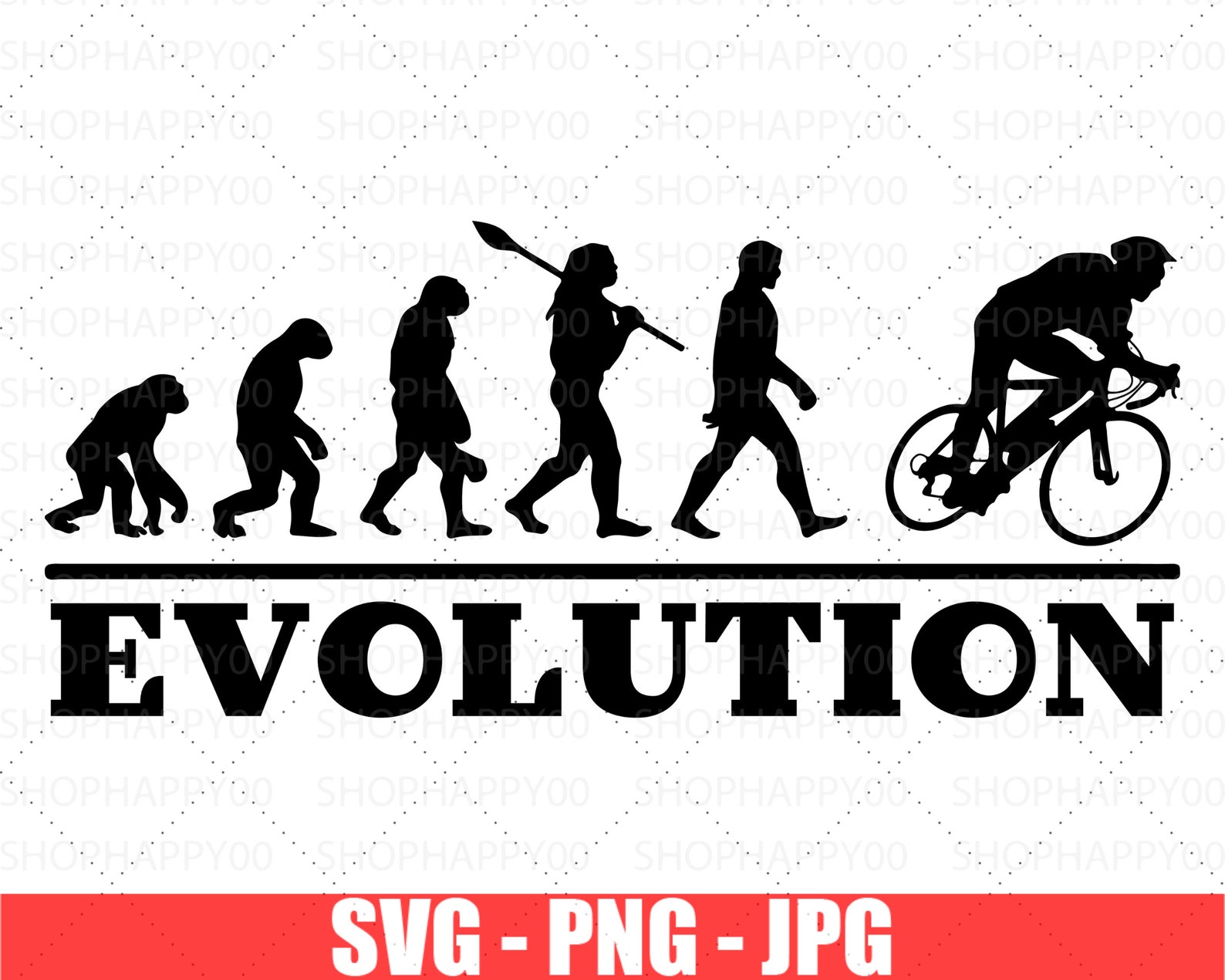 Evolution Funny Bike SVG Bicycle Evolution Svg Outdoor - Etsy