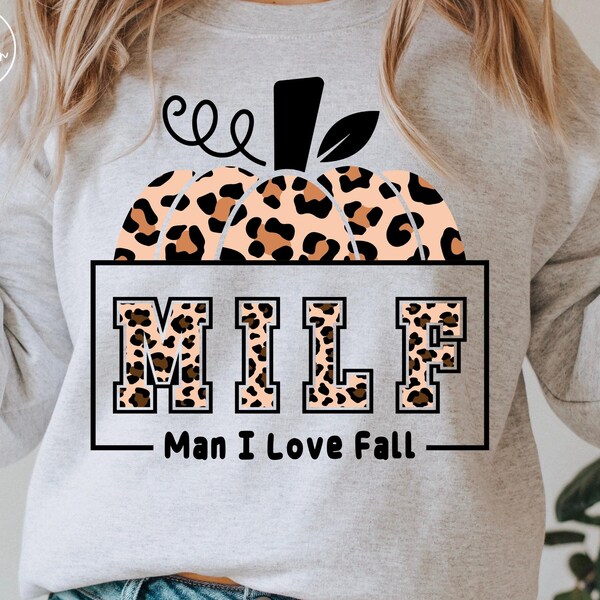 Milf Man I Love Fall Svg - Etsy