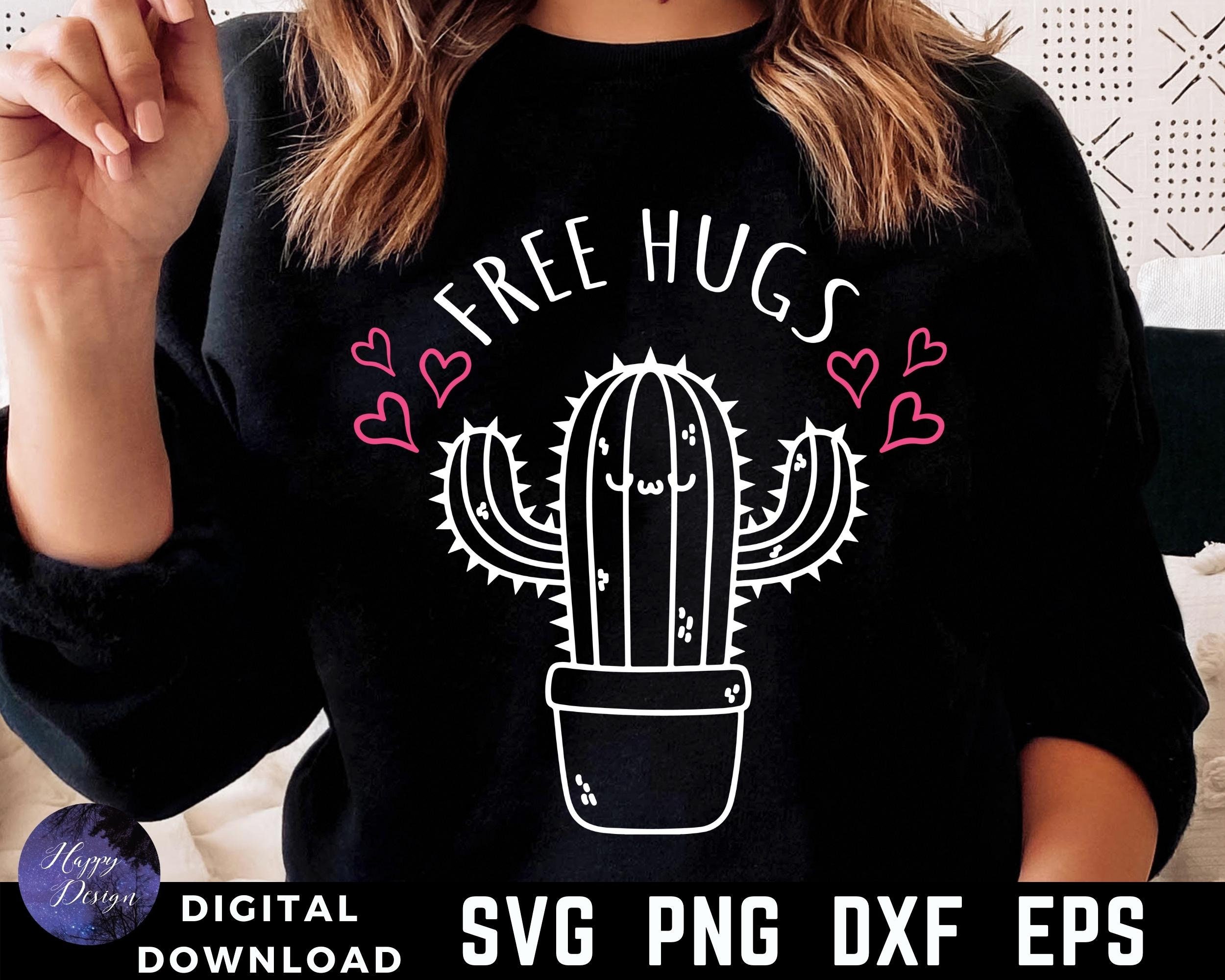 Free Hugs Svg Valentine's Day Cut File Funny Design - Etsy