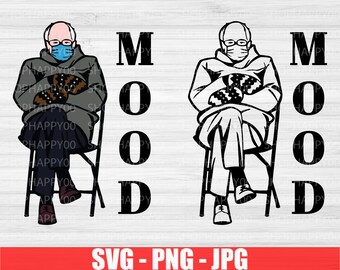 Bernie Sanders Svg - Etsy