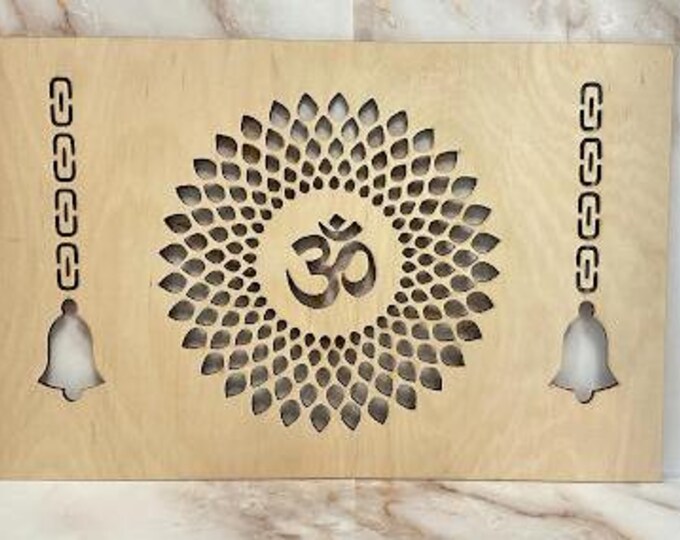 Om Mandala Neon Sign, Om Light Sign, Mandala Led Sign, Sacred Geometry ...