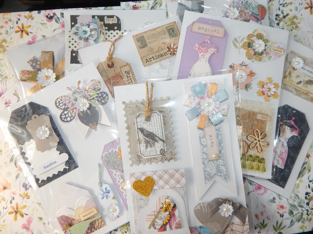 Embellishments Pack Card - Etsy