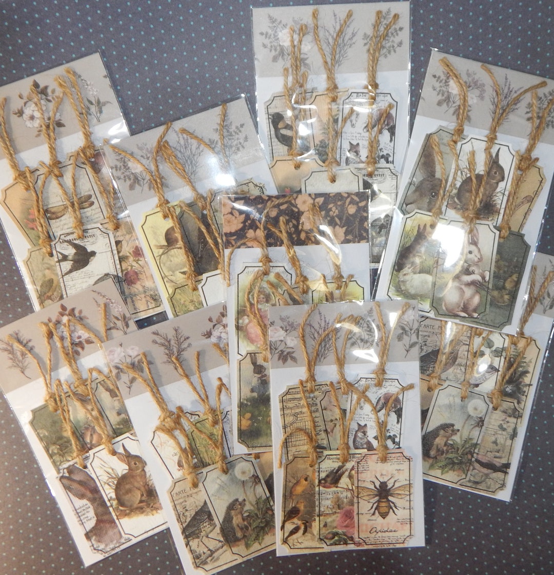 Tiny Ticket Tags PK6 - Ephemera, Scrapbooking, Happy Mail, Snail Mail ...