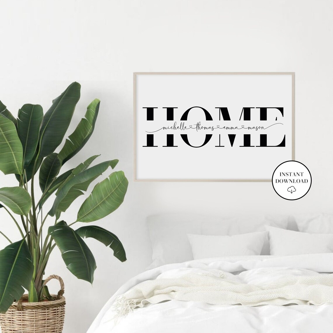 Personalised House Print Personalised Home Print Christmas | Etsy