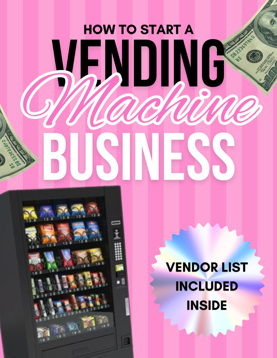 Vending Machine Ebook - Etsy