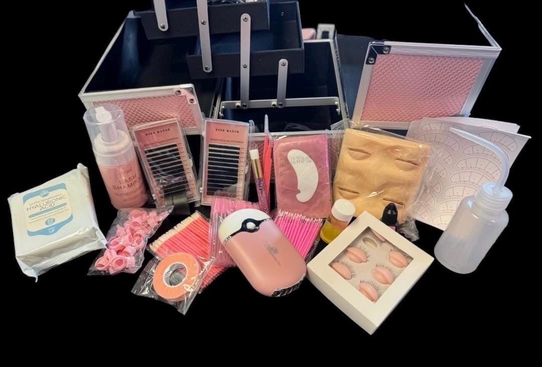 Professional Eyelash Extensions Kit for Beginners and Intermediate Use ...