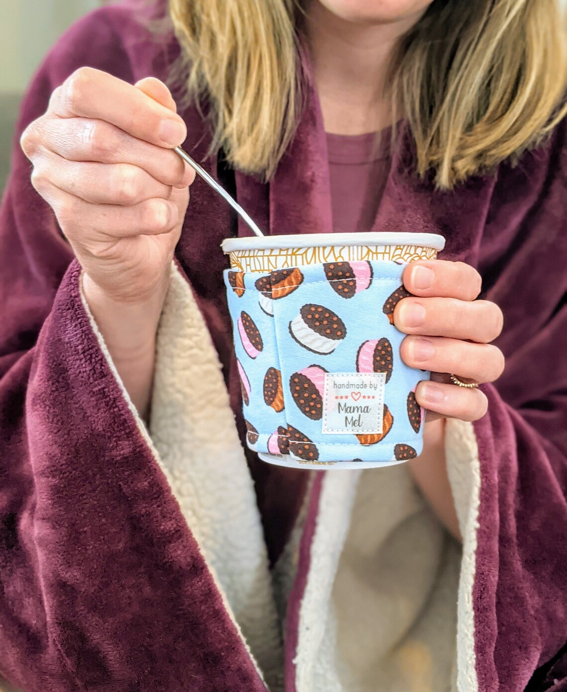 Pint Size Ice Cream Cozy Pint Sleeve Ice Cream Cozy Ice | Etsy