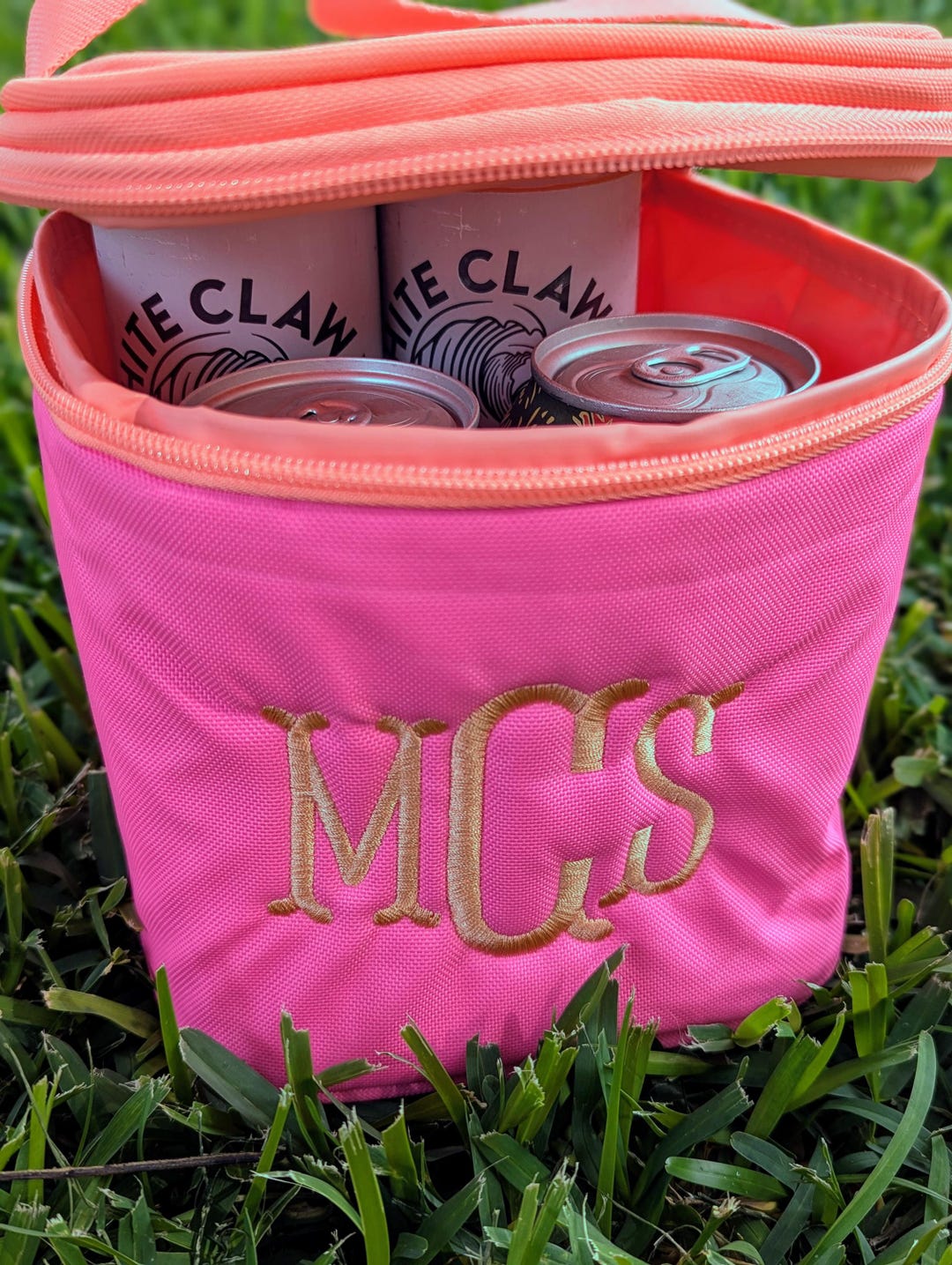 Custom Personal Cooler, Embroidered Monogram Mini Coolers, Viral Leak ...