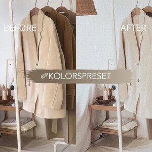 5 CREAM TONES Lightroom Presets for Mobile and Desktop, Beige Tone ...