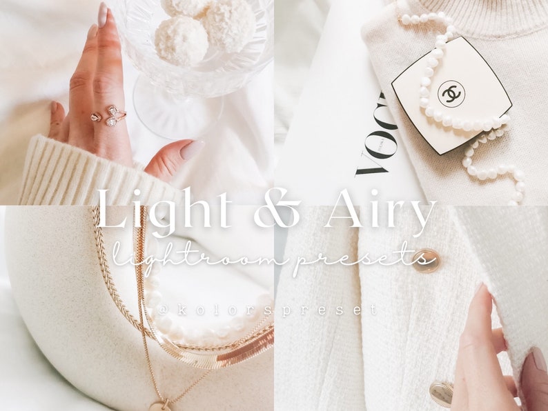 10 LIGHT and AIRY Lightroom Presets for Mobile and Desktop - Etsy