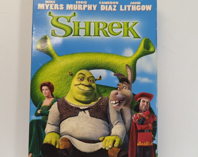SHREK Big Box VHS Tape (2001) Special Edition - Etsy