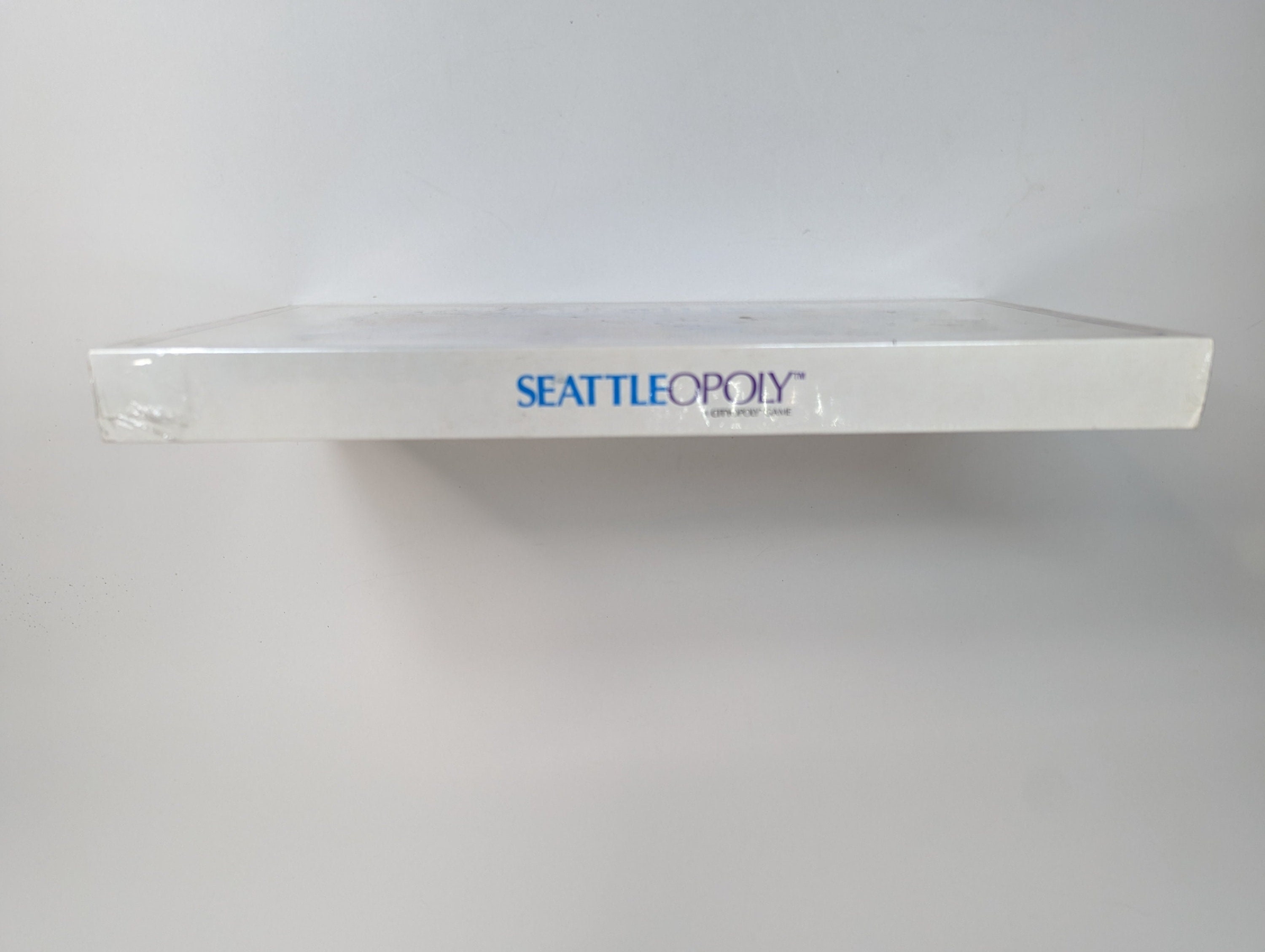 Seattle Opoly Monopoly Themed Board Game 1989 Sealed Retro Vintage ...