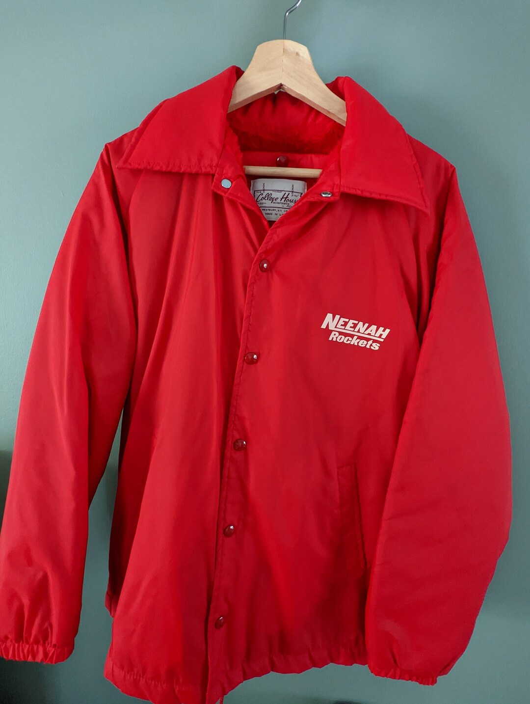 Vintage Neenah Rockets Made in USA Neenah Wisconsin High School ...