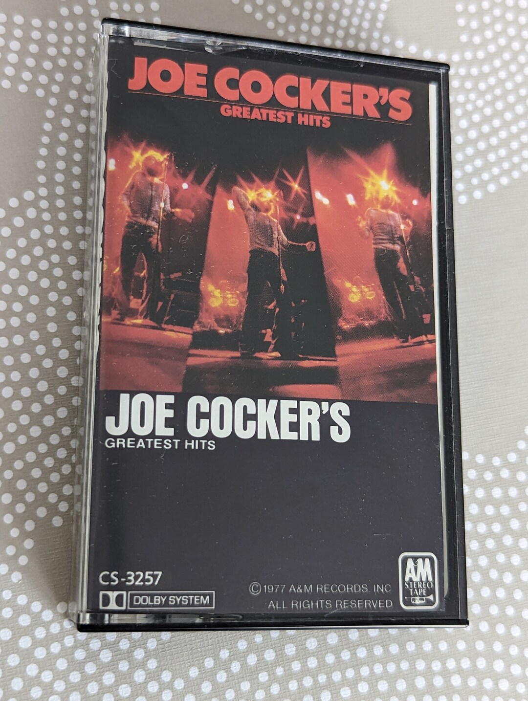 Joe Cockers Greatest Hits Cassette Tape - Etsy