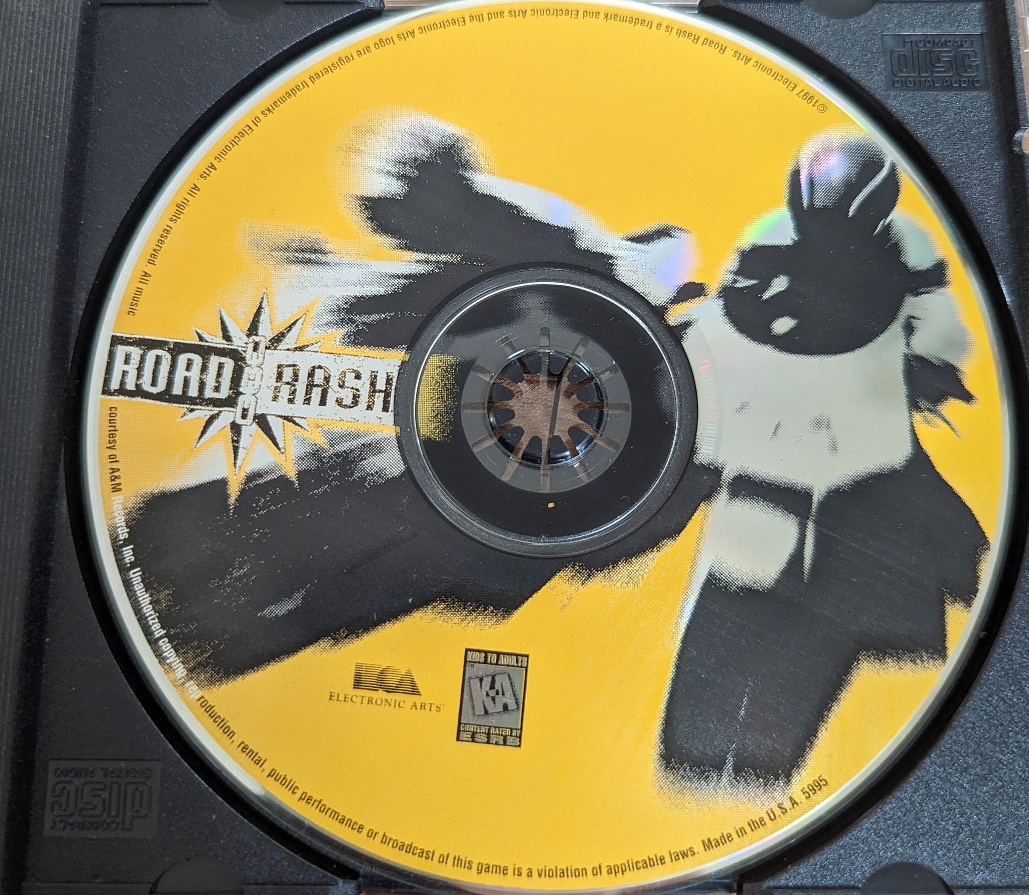 Road Rash 1997 Computer Game for PC for CD ROM. Disc Only. No Case. - Etsy