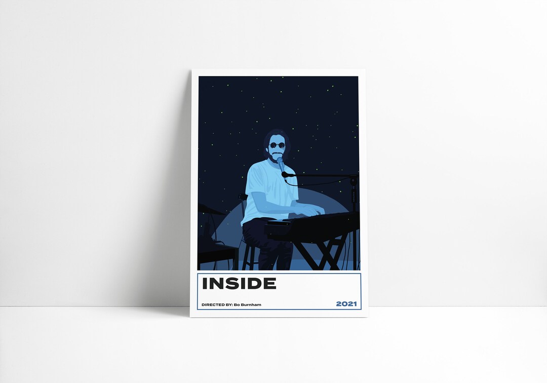 Inside Bo Burnham Retro Polaroid Movie Poster Inside Bo - Etsy UK