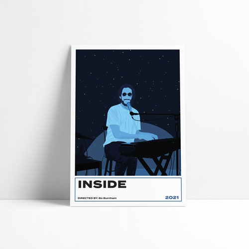 Inside Bo Burnham Retro Polaroid Movie Poster Inside Bo - Etsy UK