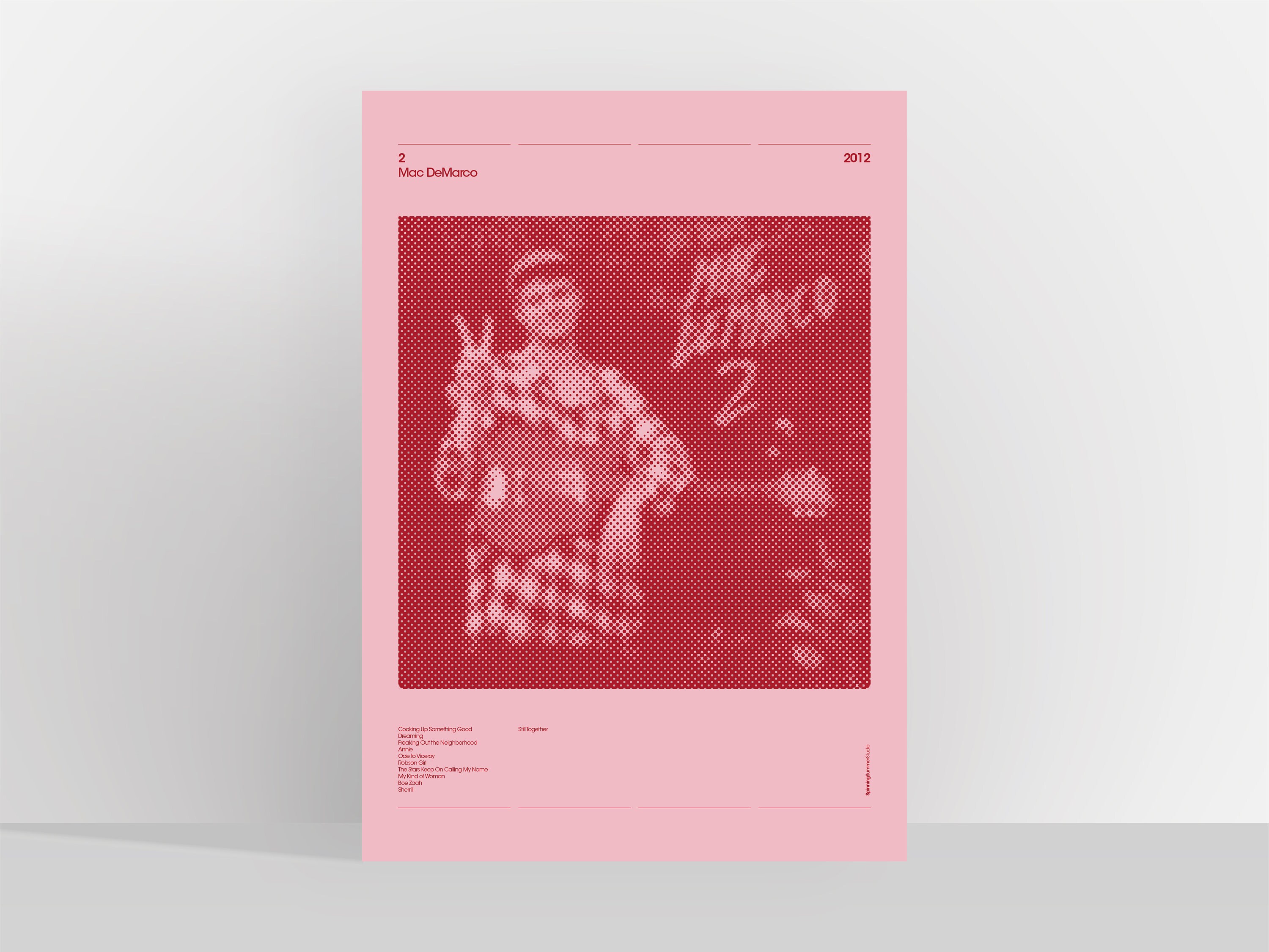 Mac DeMarco Poster 2 Album Artwork Print Mac DeMarco | Etsy