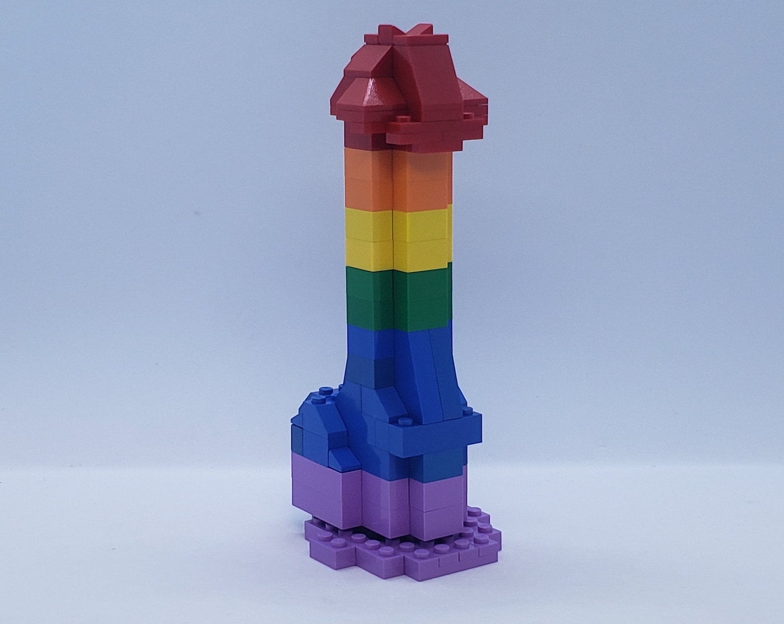 LEGO 7 Inch Rainbow LGBTQ Dildo | Etsy