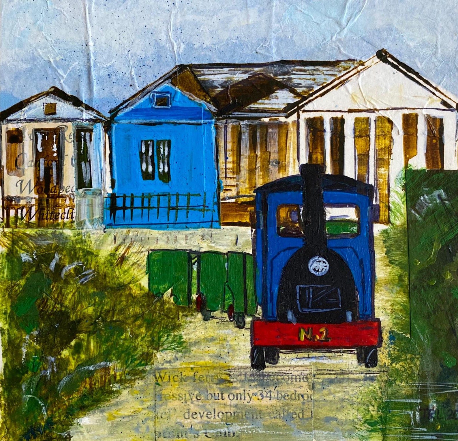 Noddy Train 'shelduck', Hengistbury Head, Dorset - Etsy UK