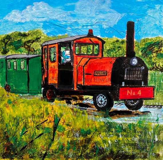 Noddy Train 'mallard' at Hengistbury Head Dorset | Etsy