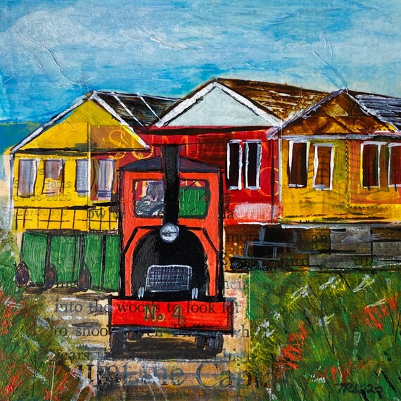 Noddy Train 'mallard' at Mudeford Spit Hengistbury - Etsy