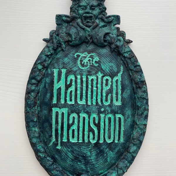 Haunted Mansion Plaque - Etsy
