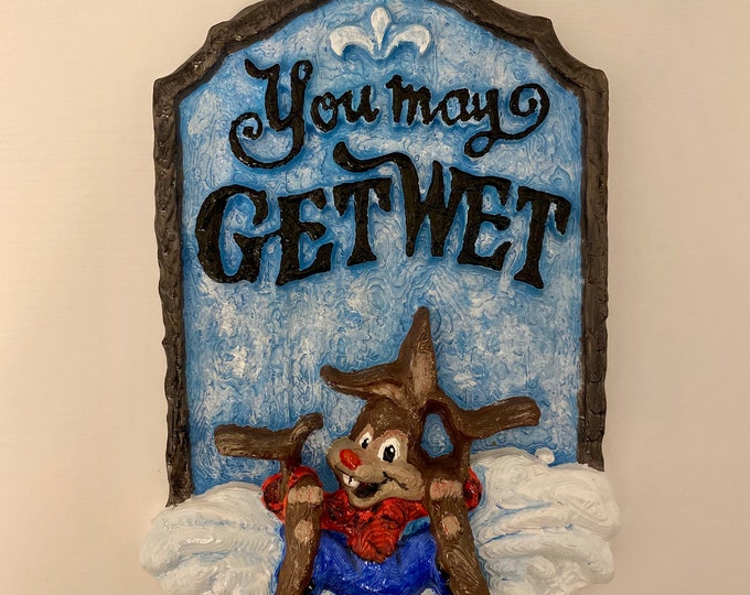 You May Get Wet Sign - Etsy