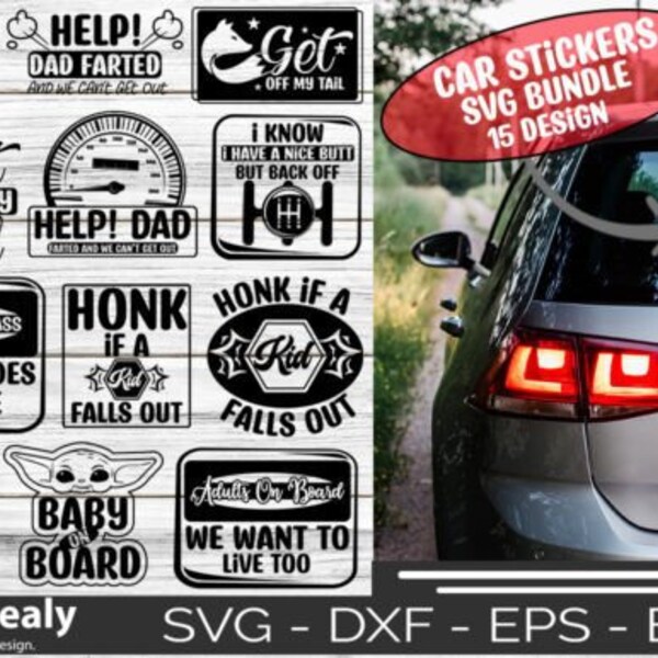 Svg Window Decals for Cars - Etsy