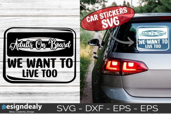 Car Decal Svg Bundle, Car Sticker Svg, Car Window Decals Svg, Car ...