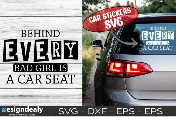 Car Decal Svg Bundle, Car Sticker Svg, Car Window Decals Svg, Car ...