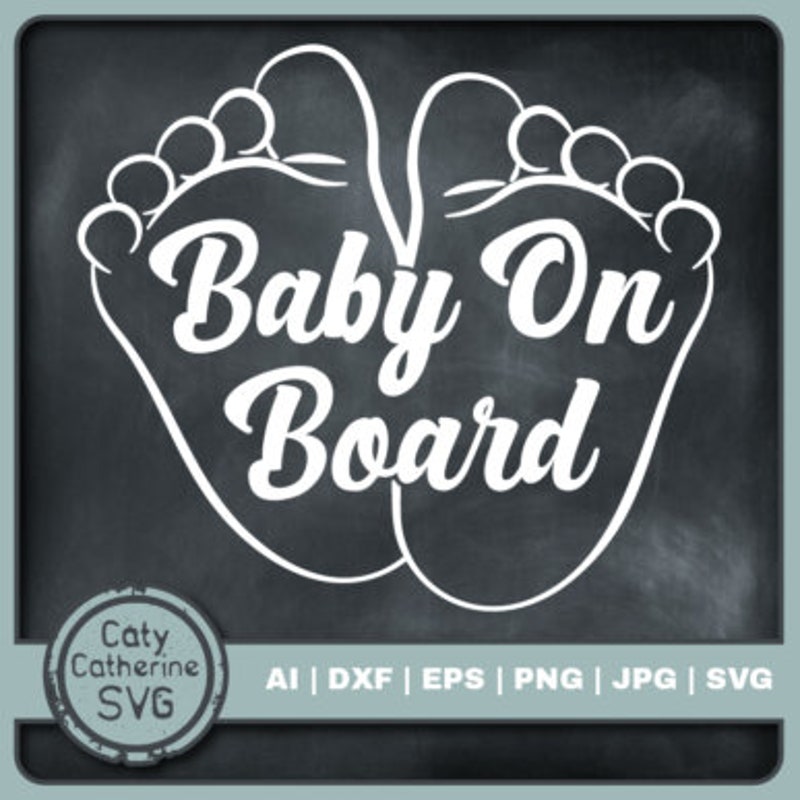 Baby Car Decal - Etsy