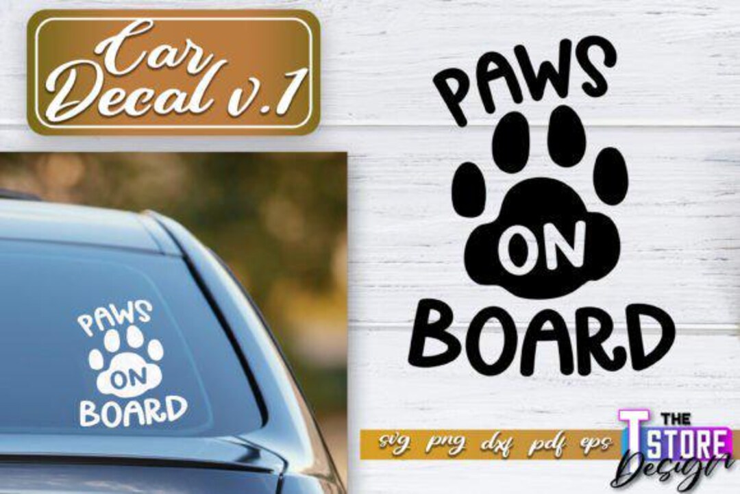 Funny Car Window Decals SVG | Unique - Etsy