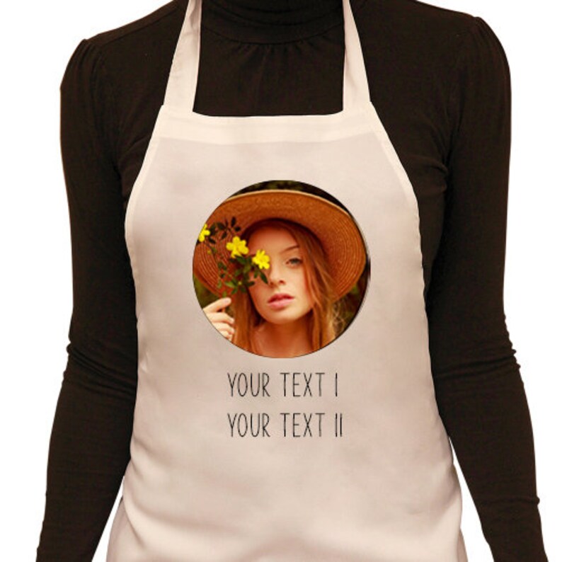 Custom Apron With Text Image Photo Picture Kitchen Funny Etsy custom-apron-with-text-image-photo-picture-kitchen-funny-etsy