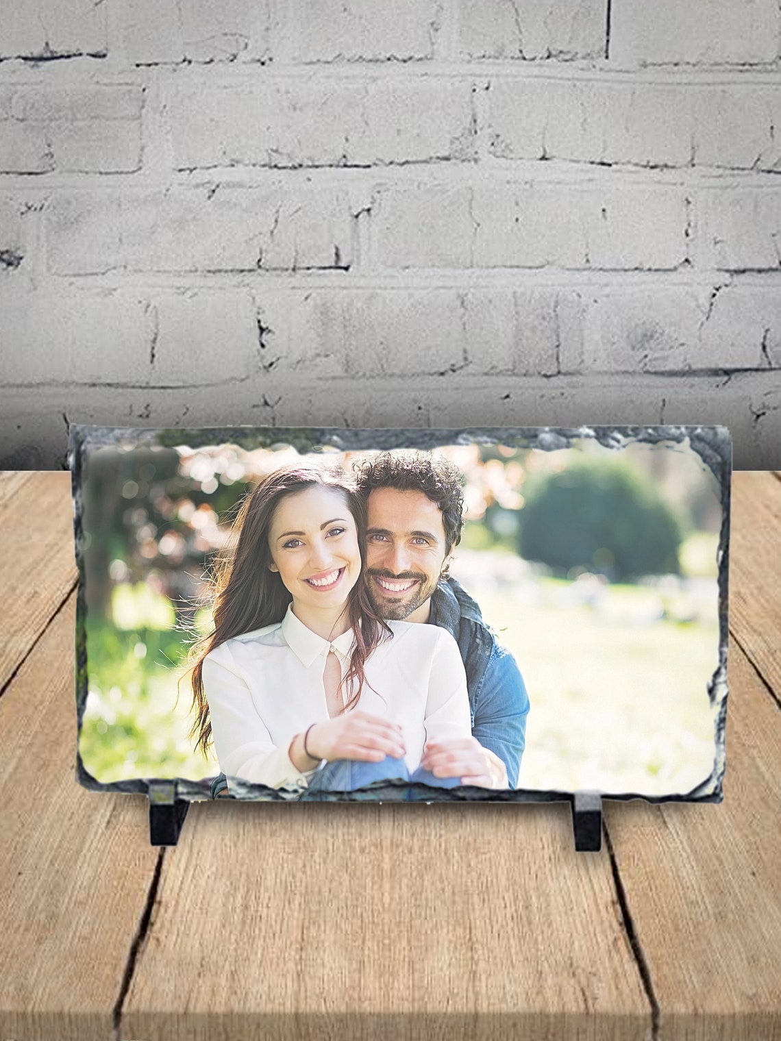Custom Sublimation Stone Board Picture Rock Slate Wedding | Etsy