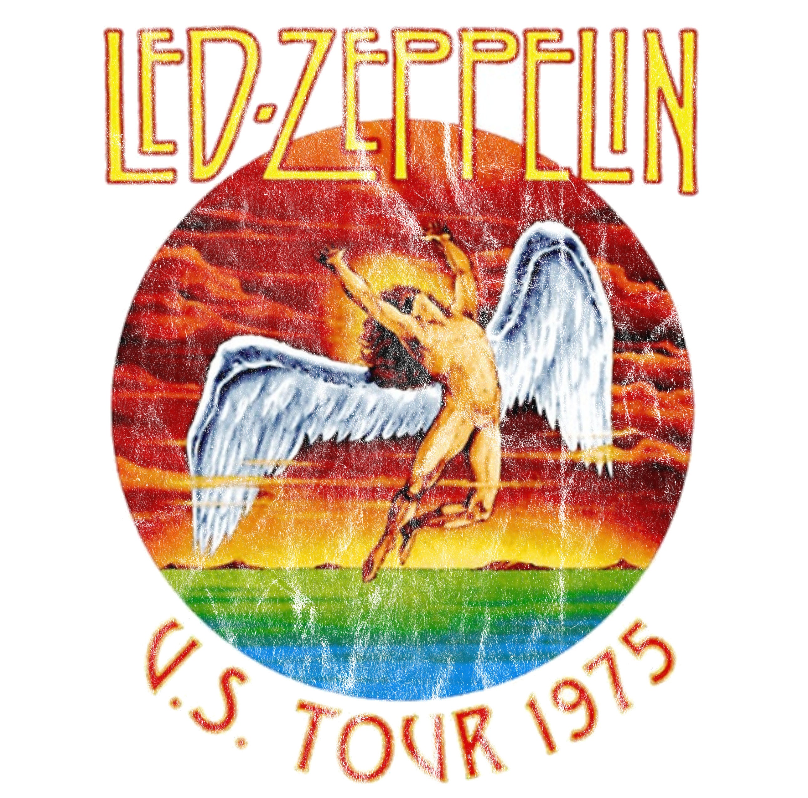 Led Zeppelin Tour T-shirt - Etsy