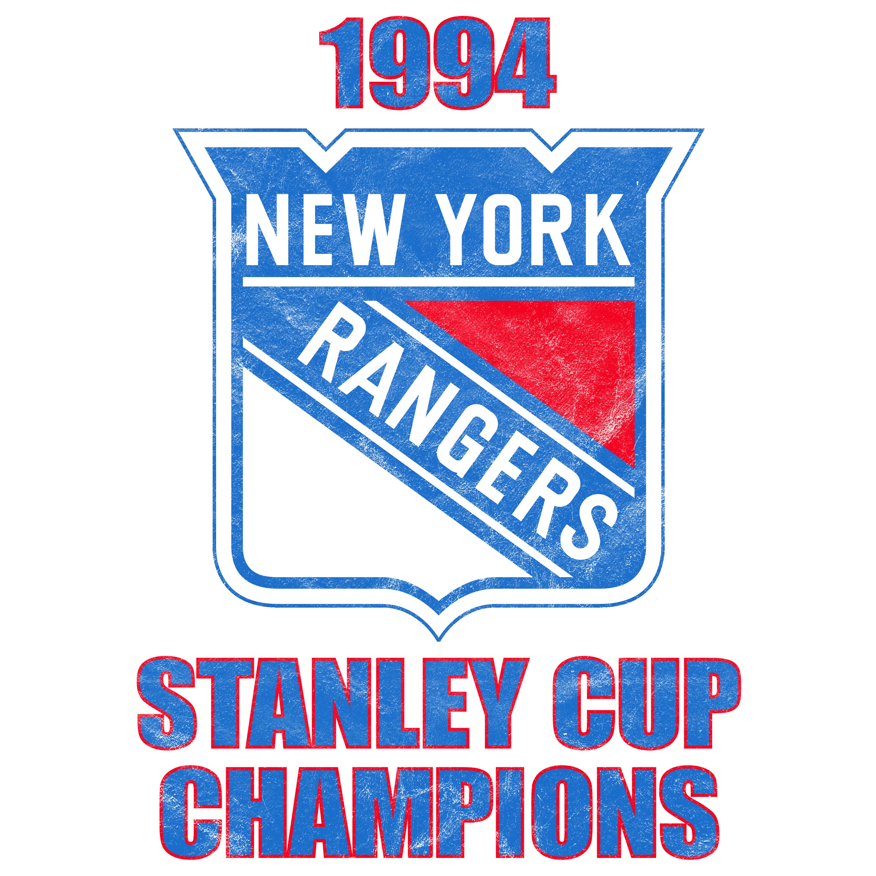 NY Rangers T Shirt - 1994, 94 Rangers T Shirt, NY Rangers T Shirt ...