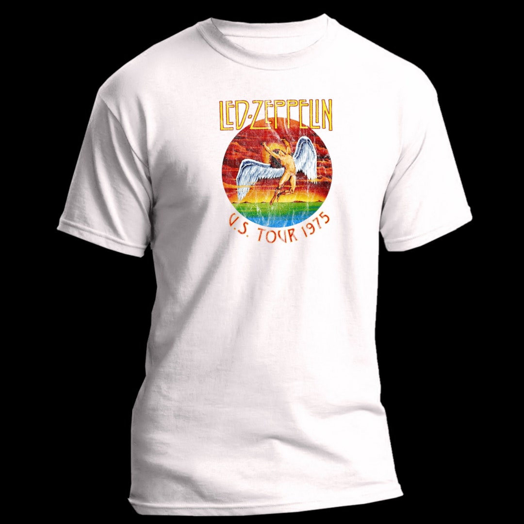Led Zeppelin Tour T-shirt - Etsy