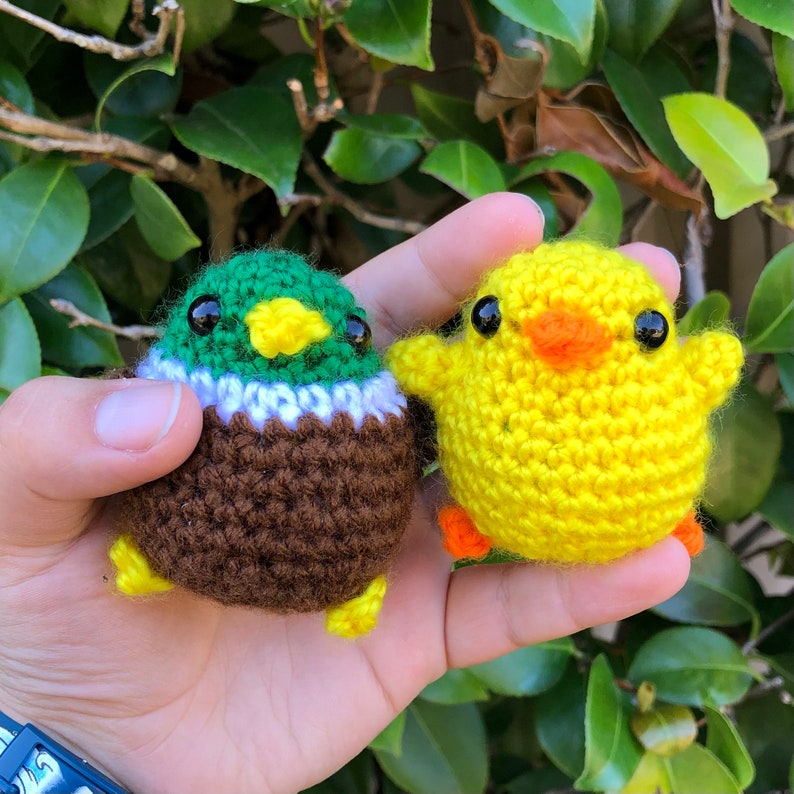 Mini Chubby Duck Crochet - Etsy