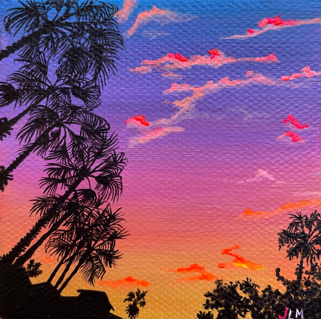 Neon Dusk - Etsy