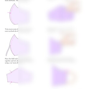 MASK PATTERN // 6 SIZES + Detailed Instructions & Final Measurements ...
