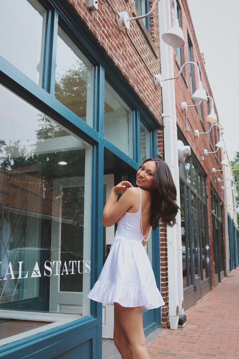 Fit and Flare Low Back Mini Dress Digital PDF Sewing Pattern - Etsy