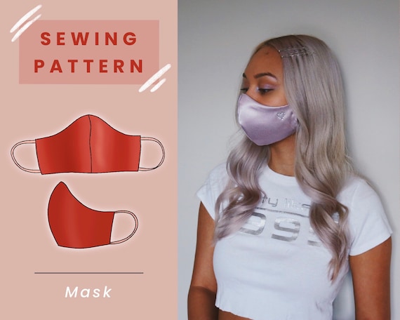 MASK PATTERN // 6 SIZES Detailed Instructions & Final | Etsy Australia