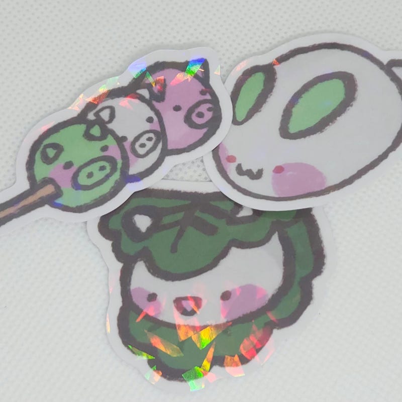 Mochi Sticker - Etsy
