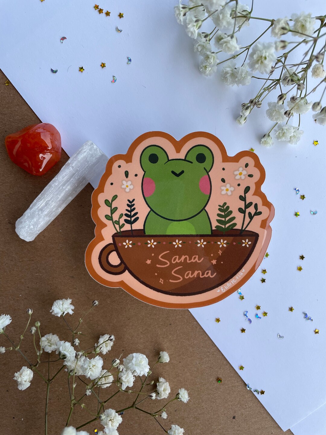 Sana Sana Rana Ranita Sticker Latino Hispanic Culture Art Mexicana - Etsy