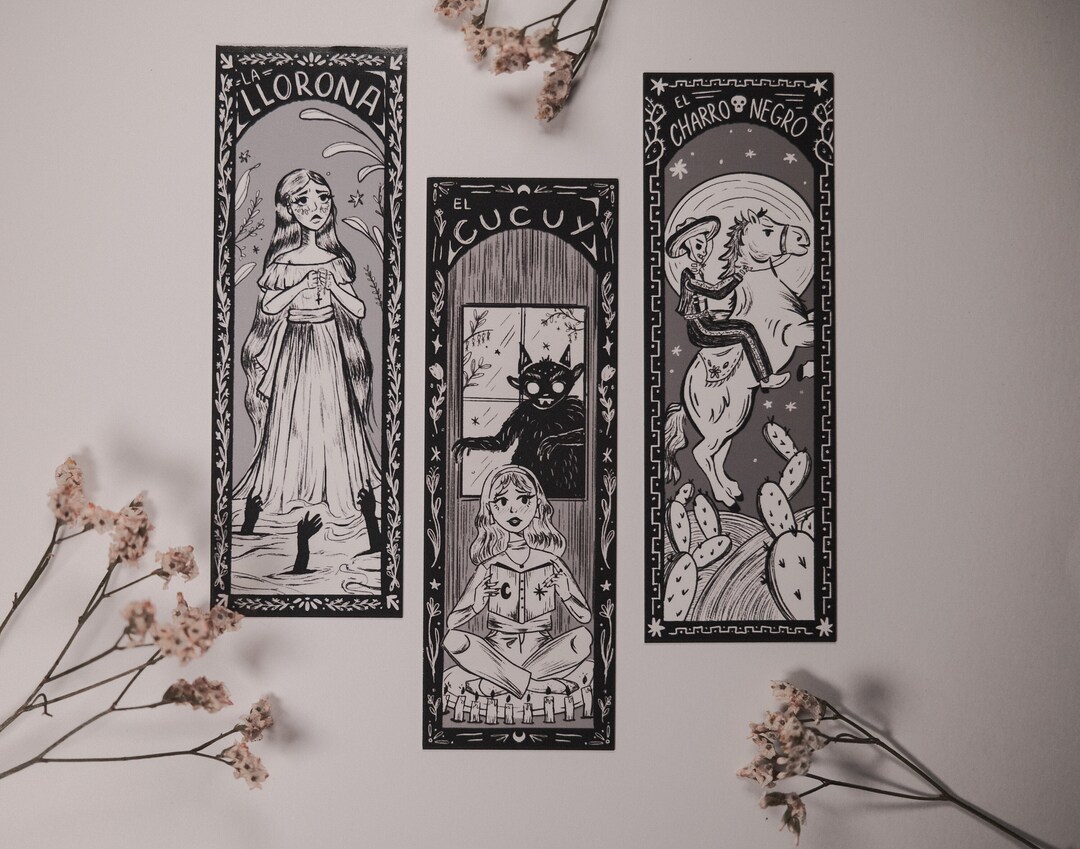 Leyenda Bookmarks - La Llorona - El Cucuy - El Charro Negro - Latinx ...