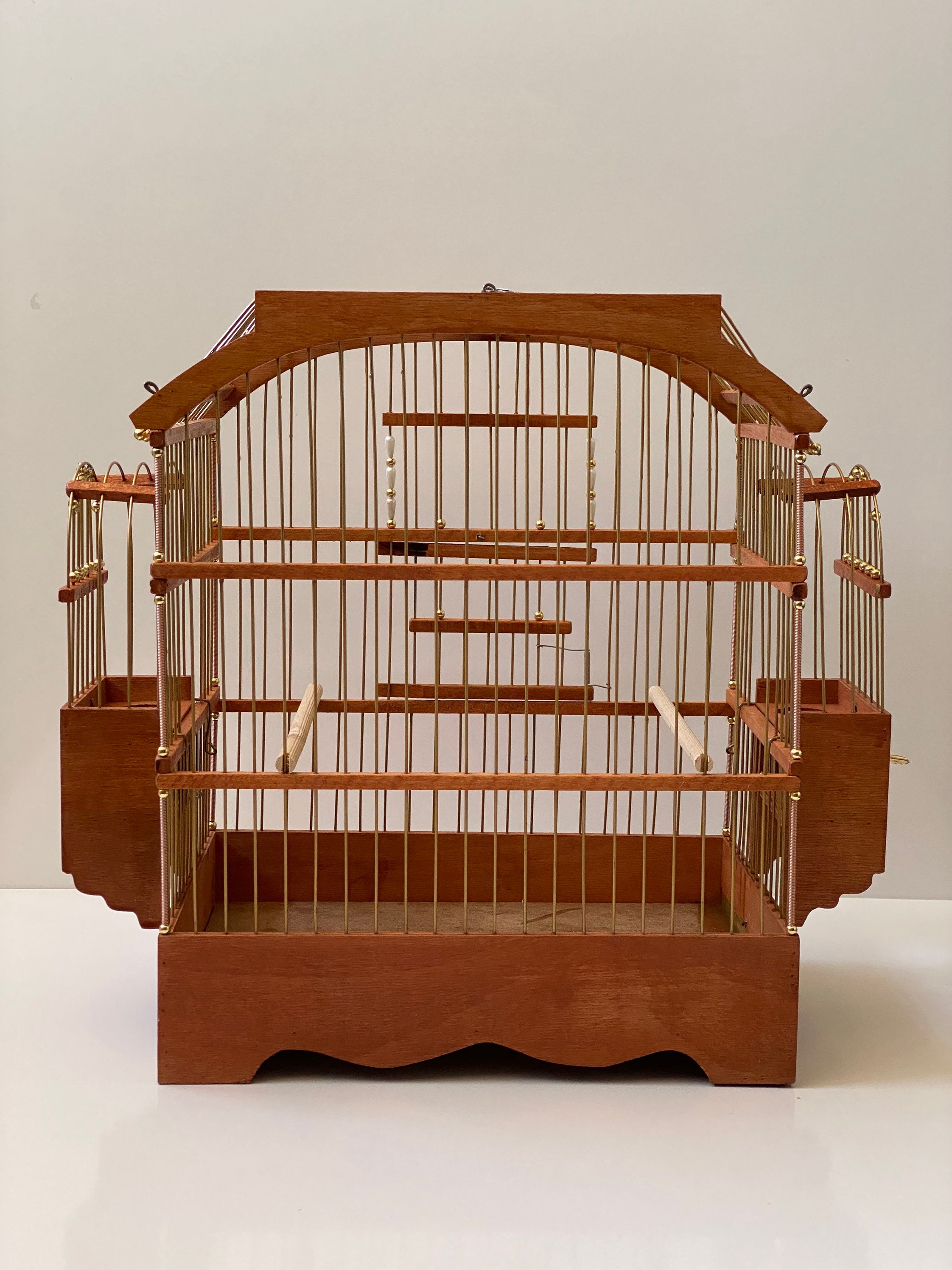 Cages à oiseaux Cage à canaris en bois - Etsy France